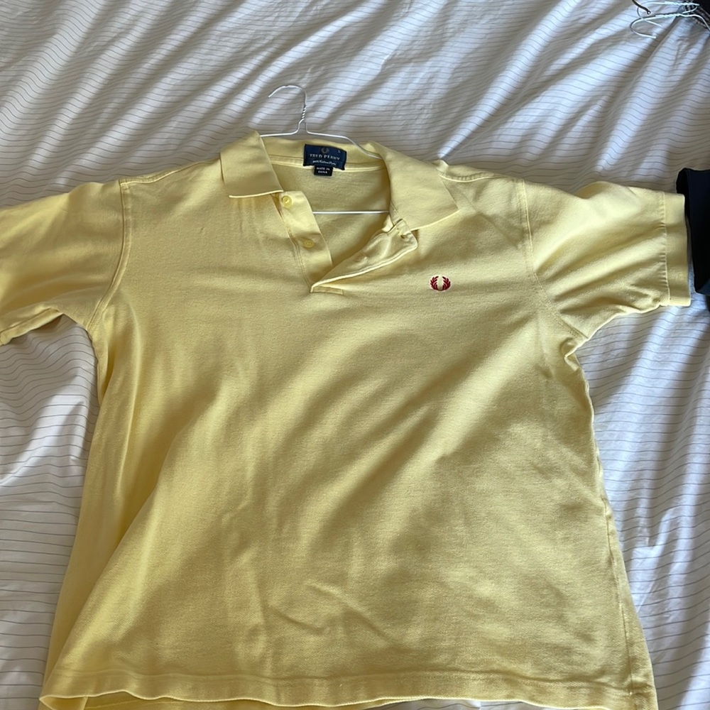 Fred Perry Polo - Yellow Pique - Gem